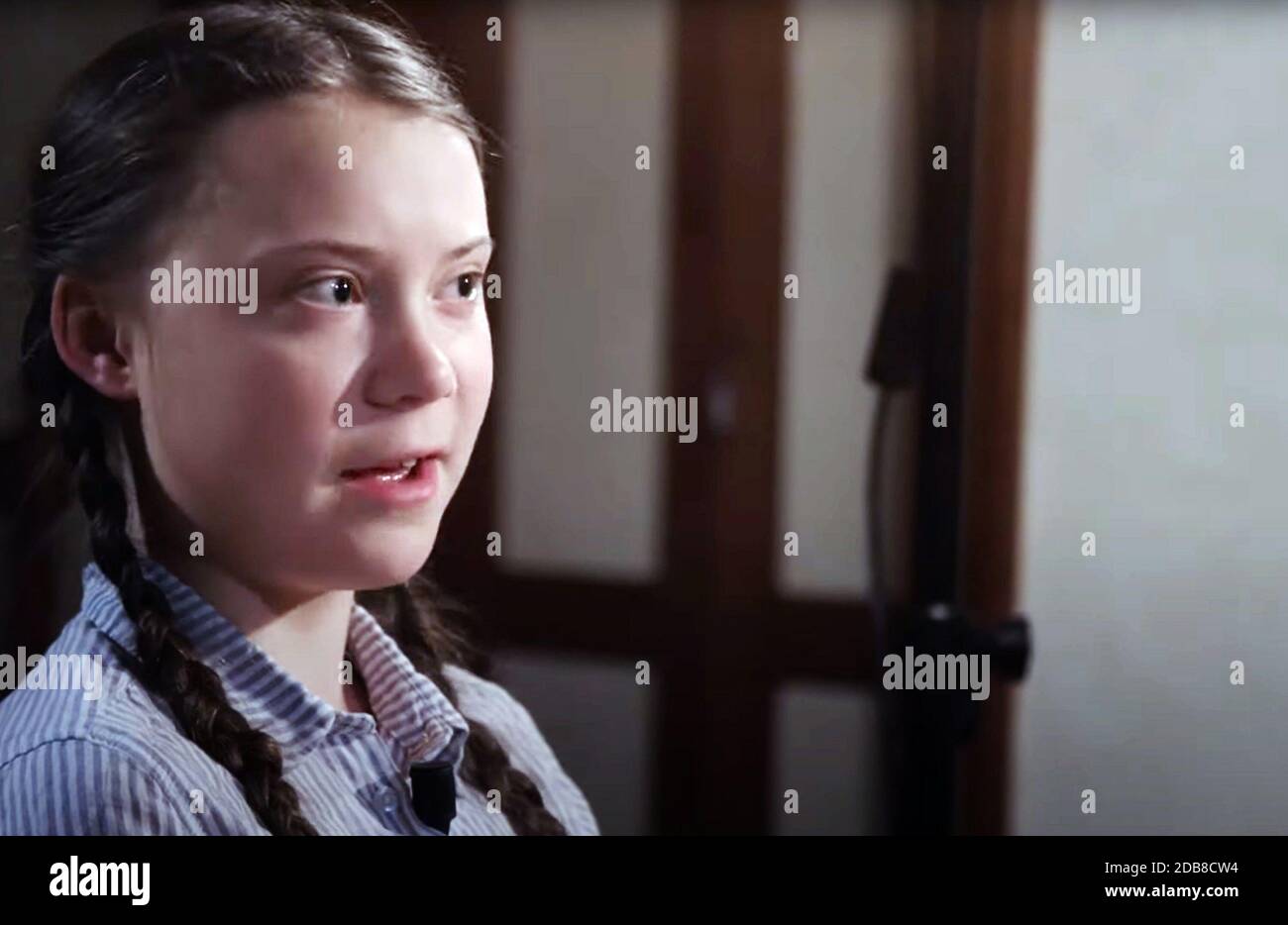 I AM GRETA, climate activist Greta Thunberg, 2020. © Hulu / Courtesy ...
