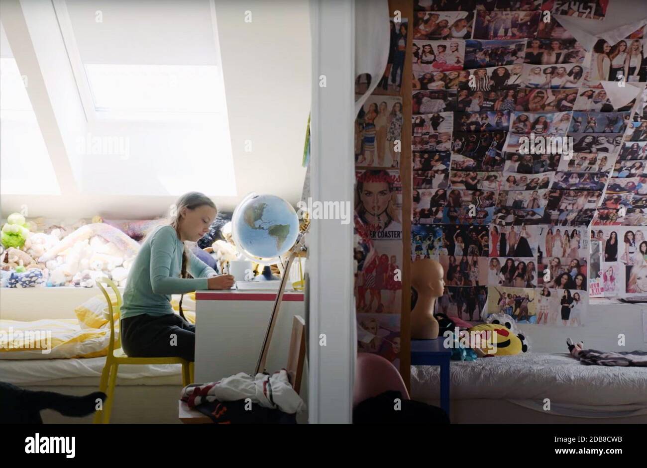 I AM GRETA, Greta Thunberg at home, 2020. © Hulu / Courtesy Everett ...