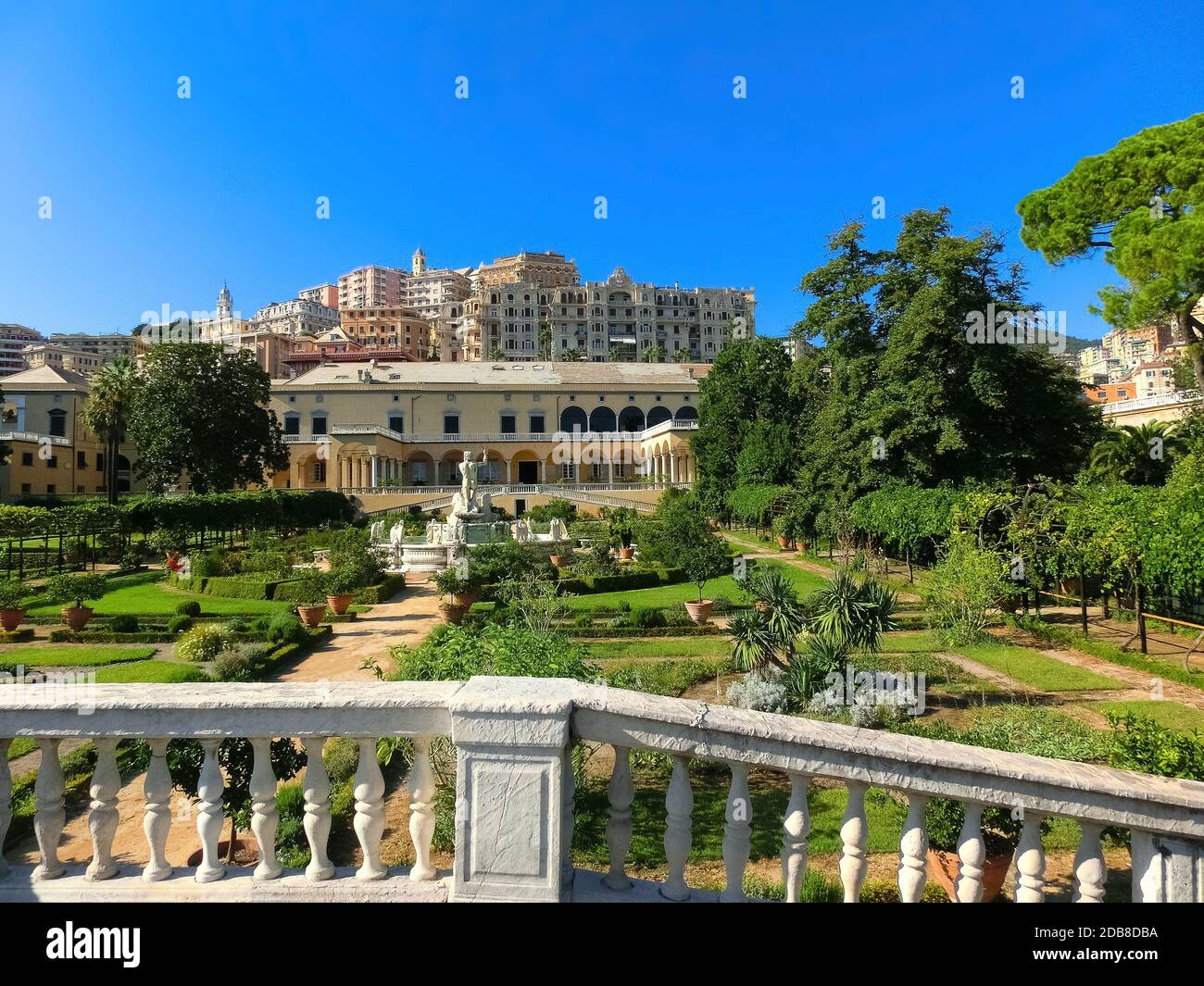 Villa del Principe and its Gardens in Genova at Italy Stock Photo - Alamy