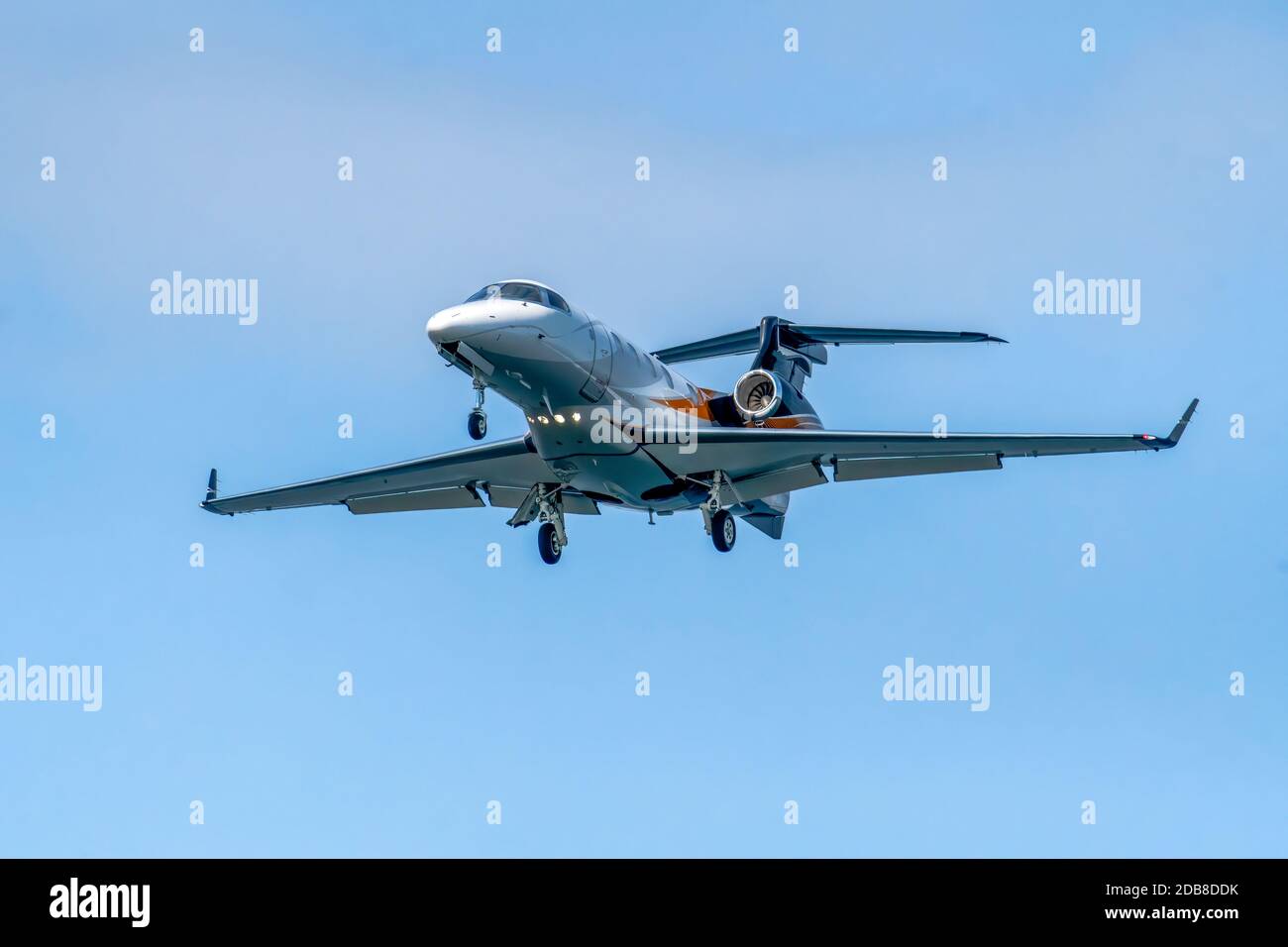 Small plane in flight, Canada Stock Photo - Alamy
