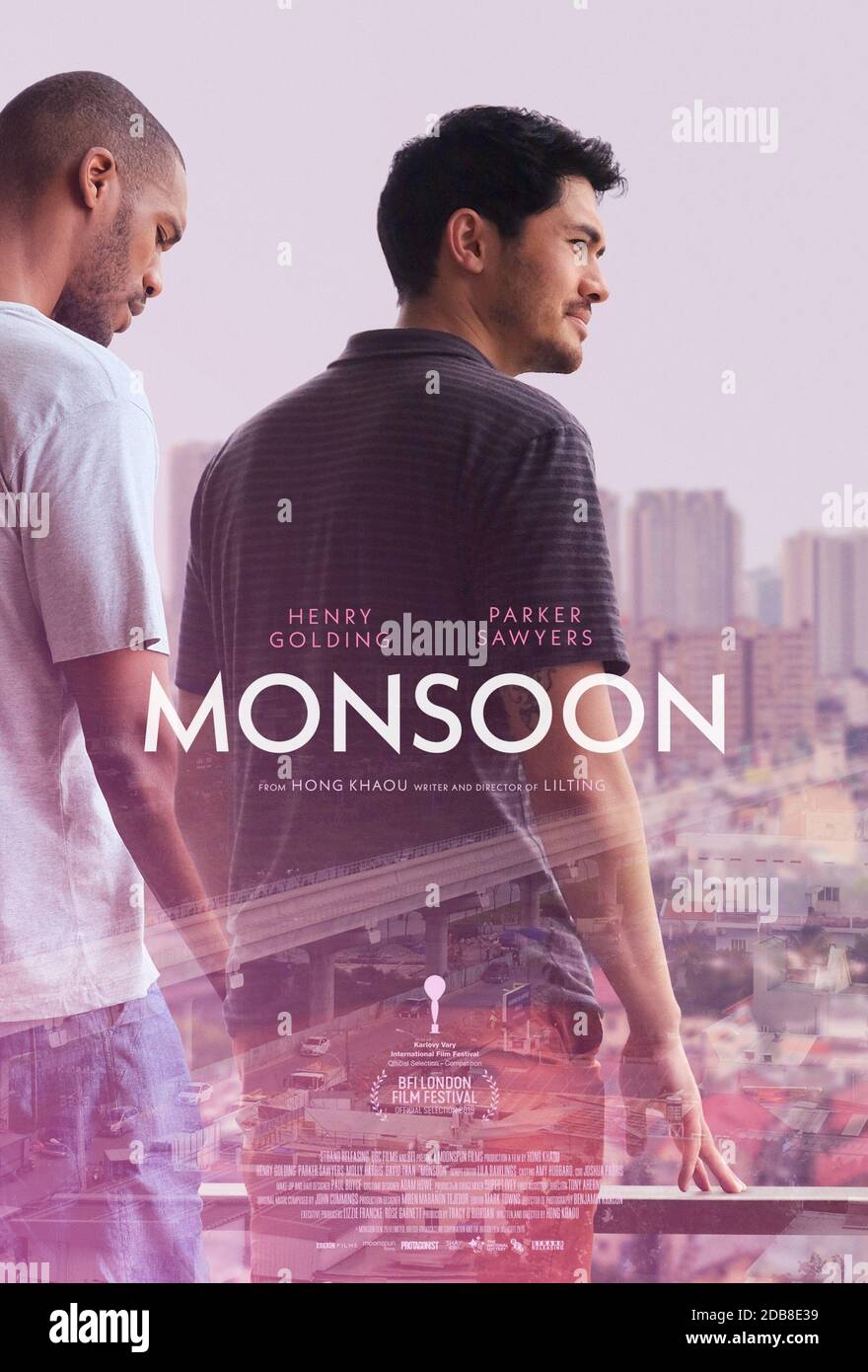 MONSOON, US poster, from left: Parker Sawyers, Henry Golding, 2019 ...