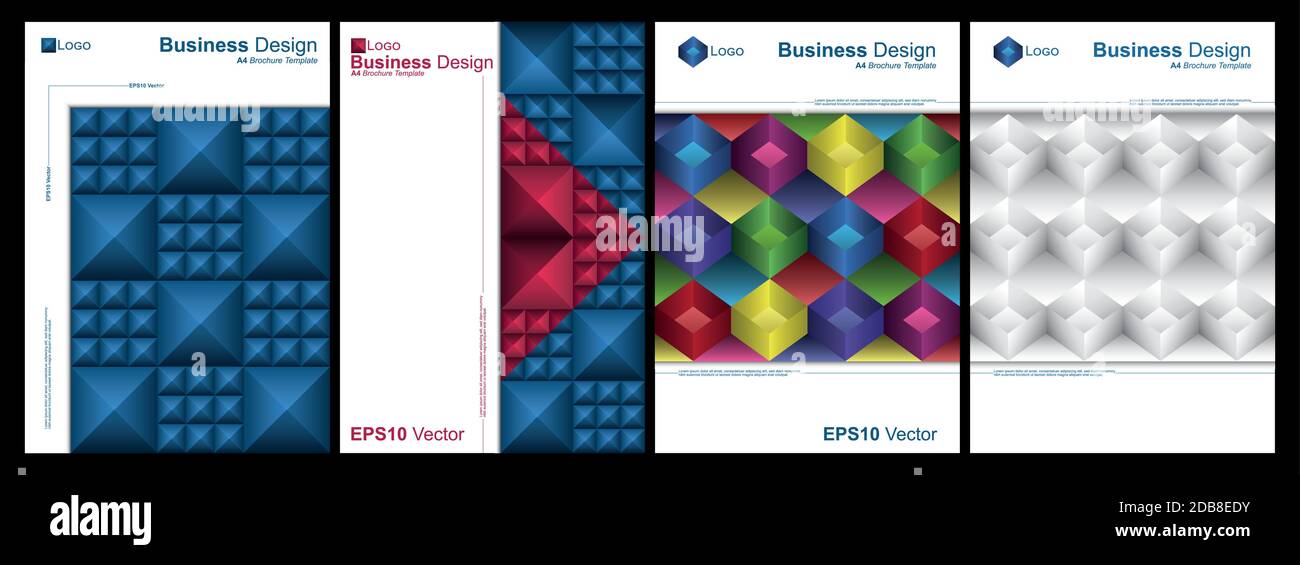 Set of A4 size vector covers with a great design. Perfect for any use ...