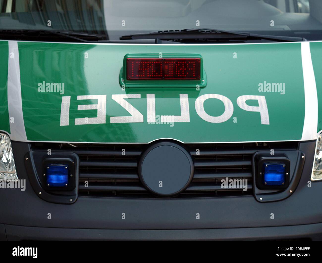 Polizei text hi-res stock photography and images - Alamy