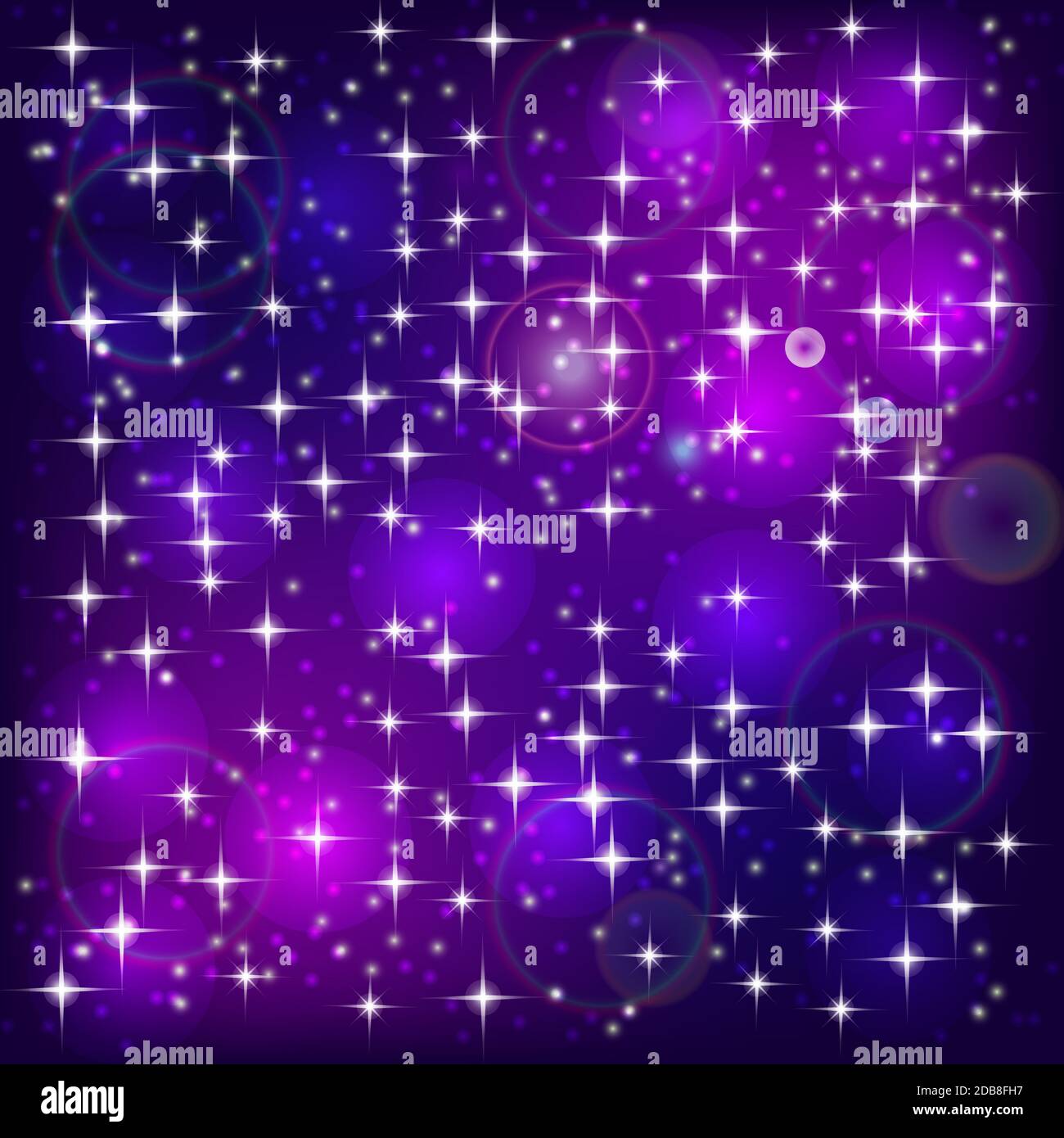 Shining violet background. Vector illustration Stock Photo - Alamy