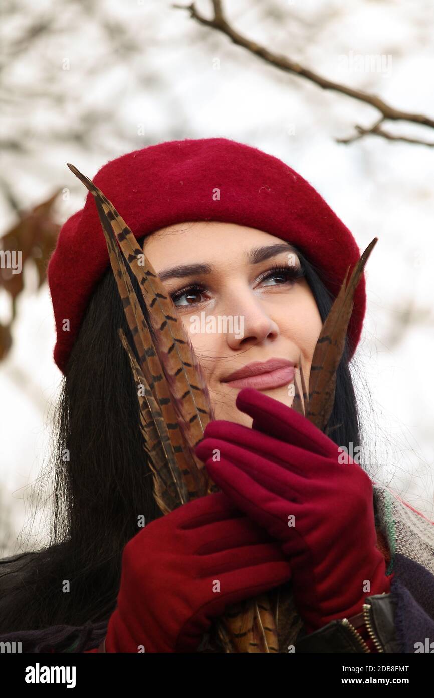 Red berets hi-res stock photography and images - Alamy