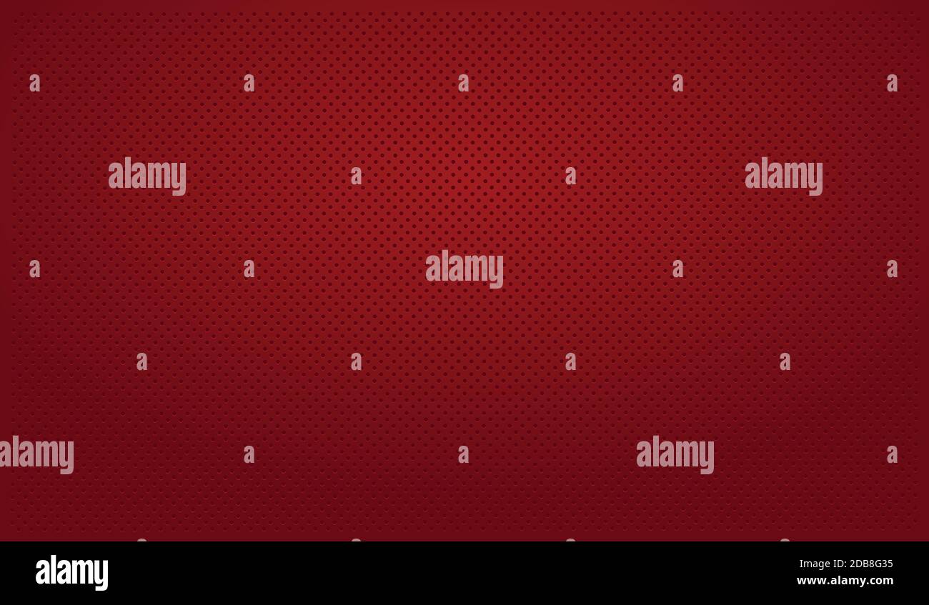Red perforated background texture with red holes and a glow Stock ...