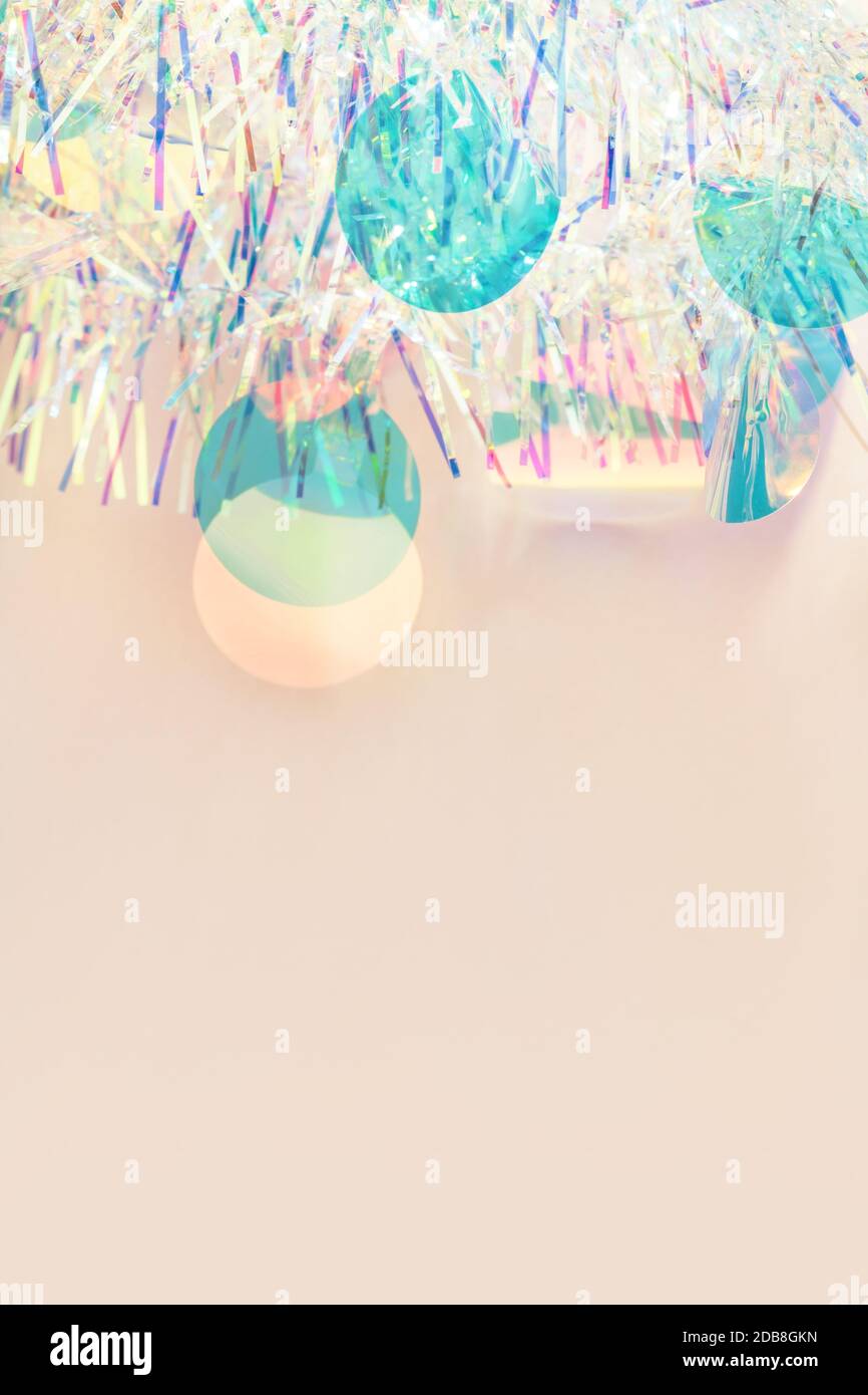 Tinsel border hi-res stock photography and images - Alamy