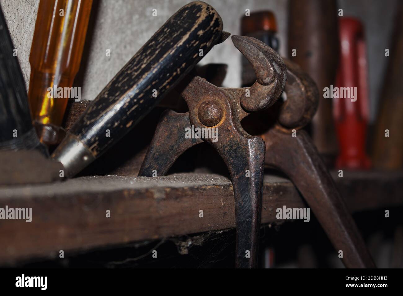 Worn tools hi-res stock photography and images - Alamy