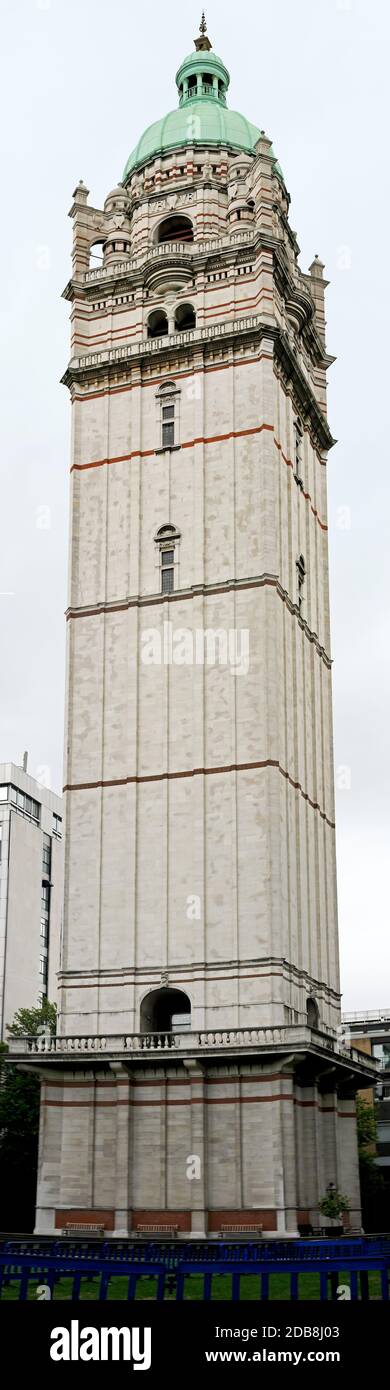 Queens Victoria memorial tower landmark with bells Stock Photo - Alamy