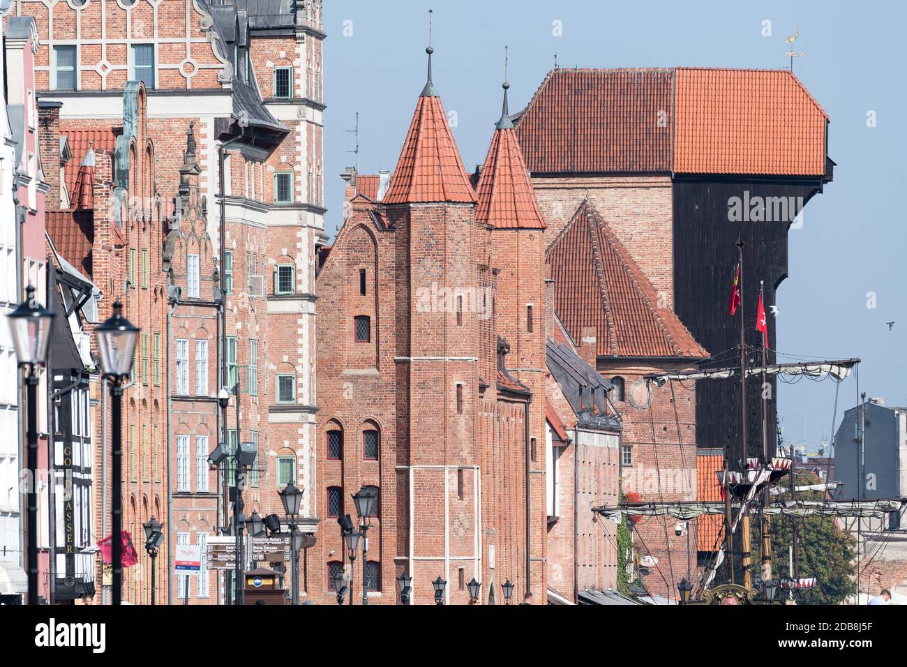 Gothic watergates Brama Chlebnicka (Bread Gate), Brama Mariacka (St ...