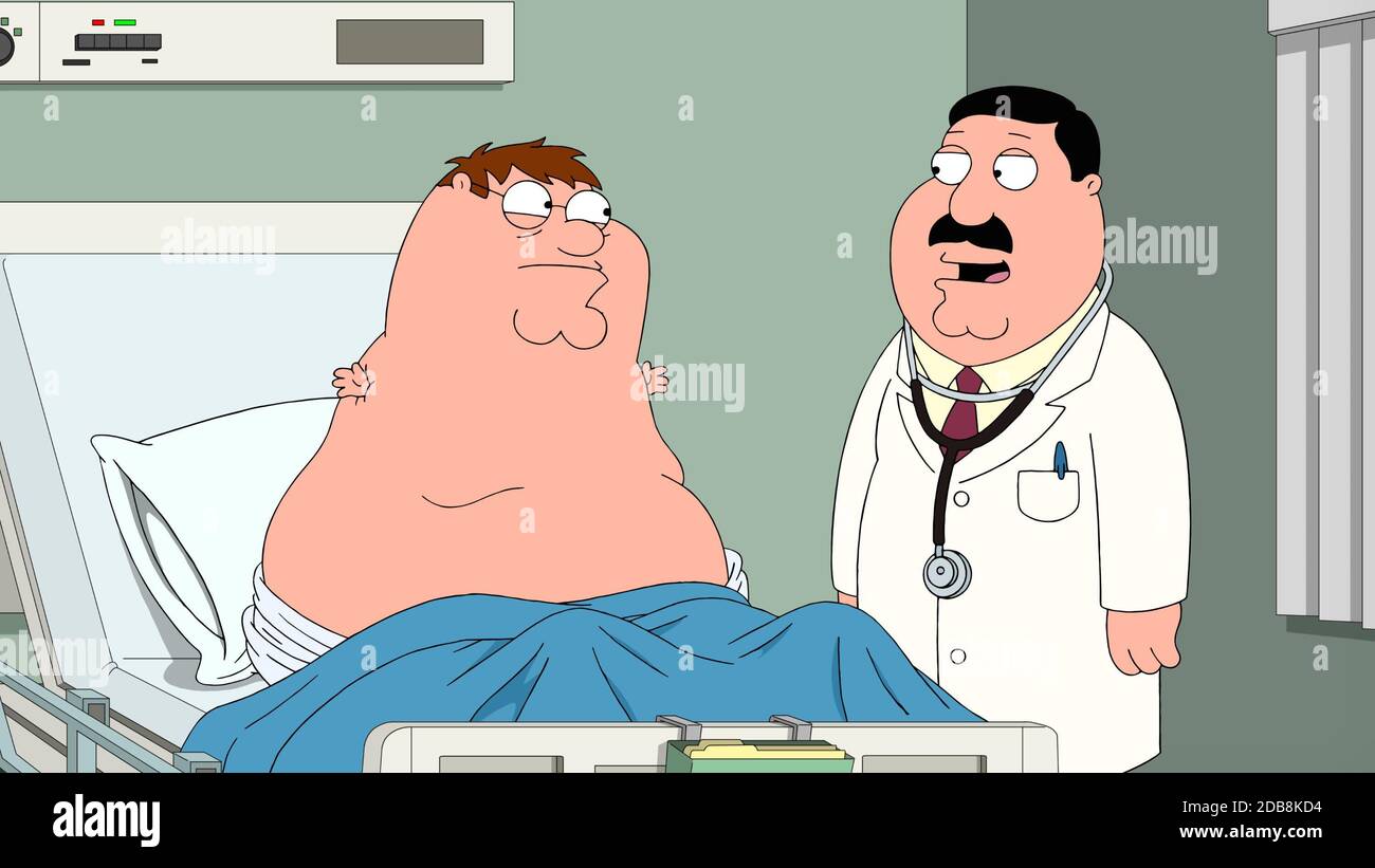FAMILY GUY, from left: Peter Griffin (voice: Seth MacFarlane), Dr ...