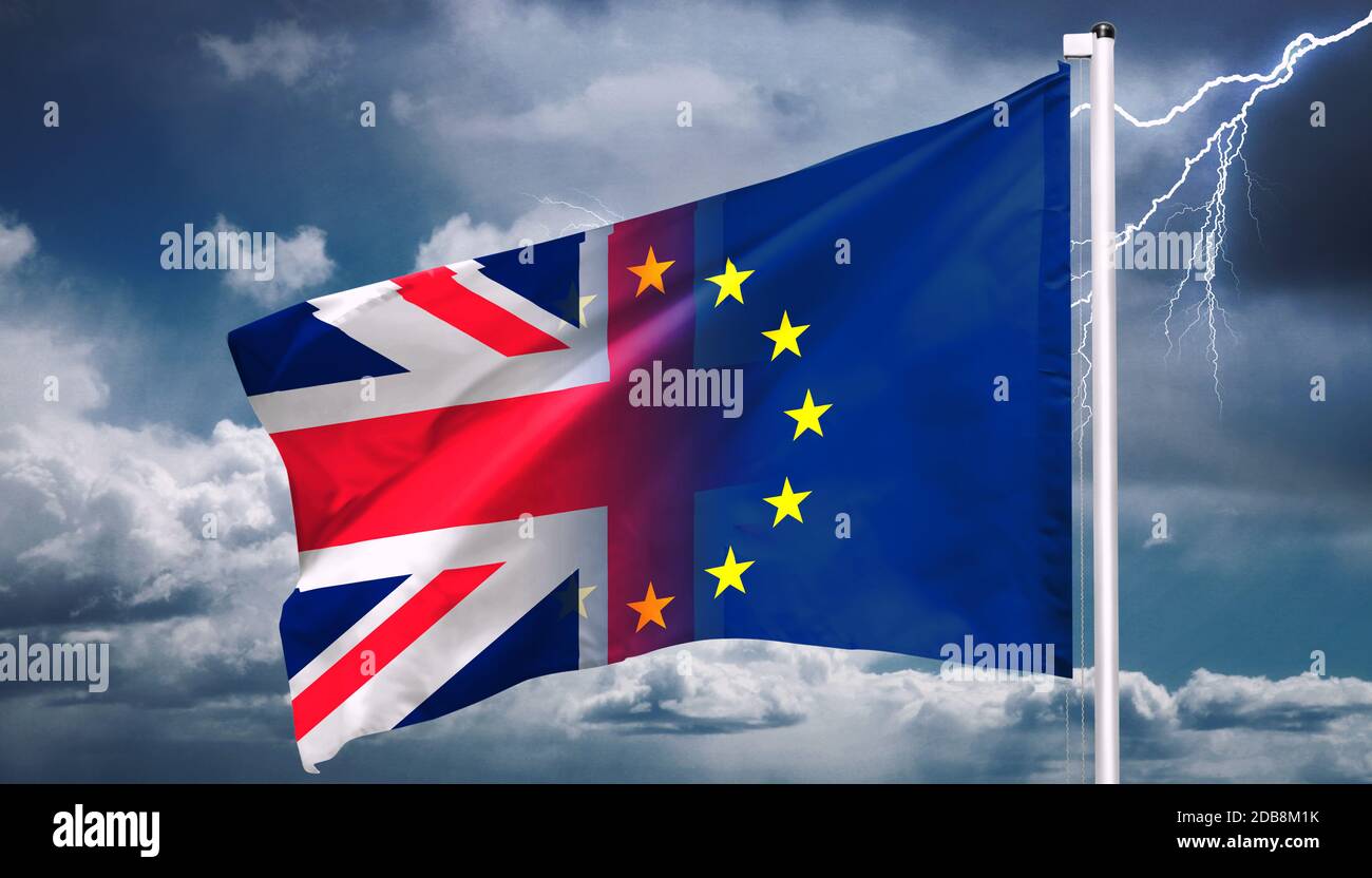 Vote for United Kingdom exit concept Stock Photo - Alamy