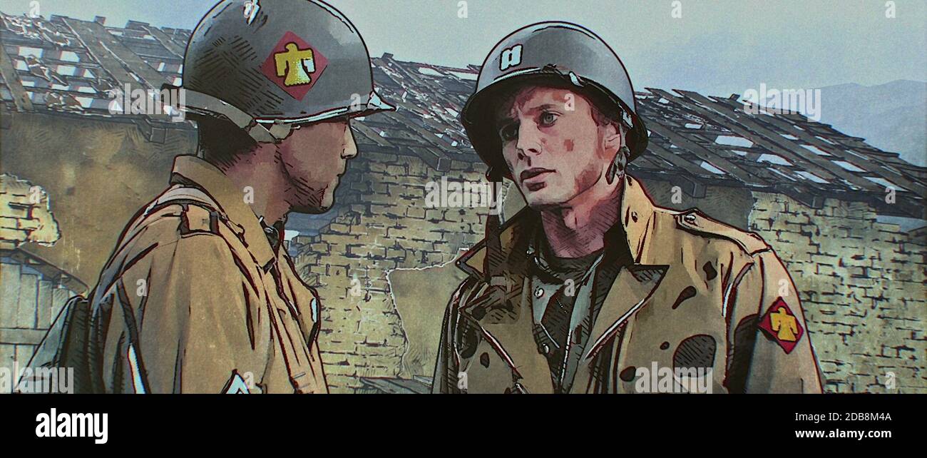 THE LIBERATOR, right: Bradley James as Lt. Felix Sparks, Why We Fight ...