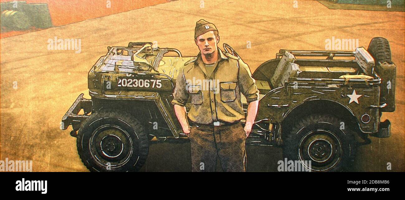 THE LIBERATOR, Bradley James as Lt. Felix Sparks, Why We Fight ...