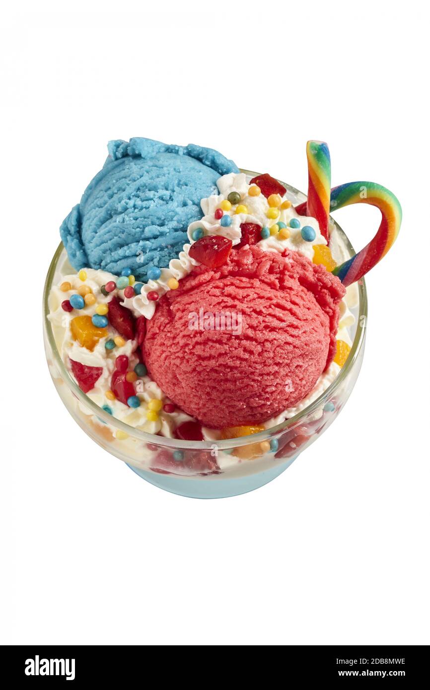 Ice Cream Sundae Background