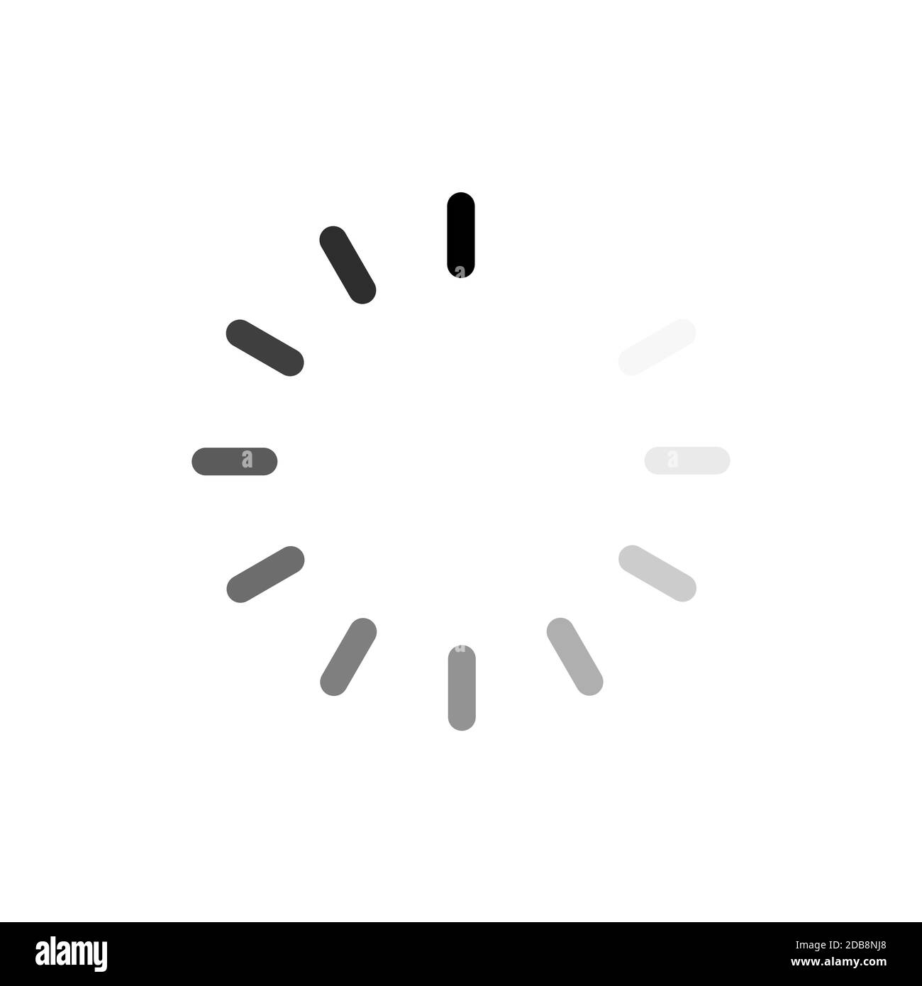 Loading symbol animation Stock Vector Images - Alamy