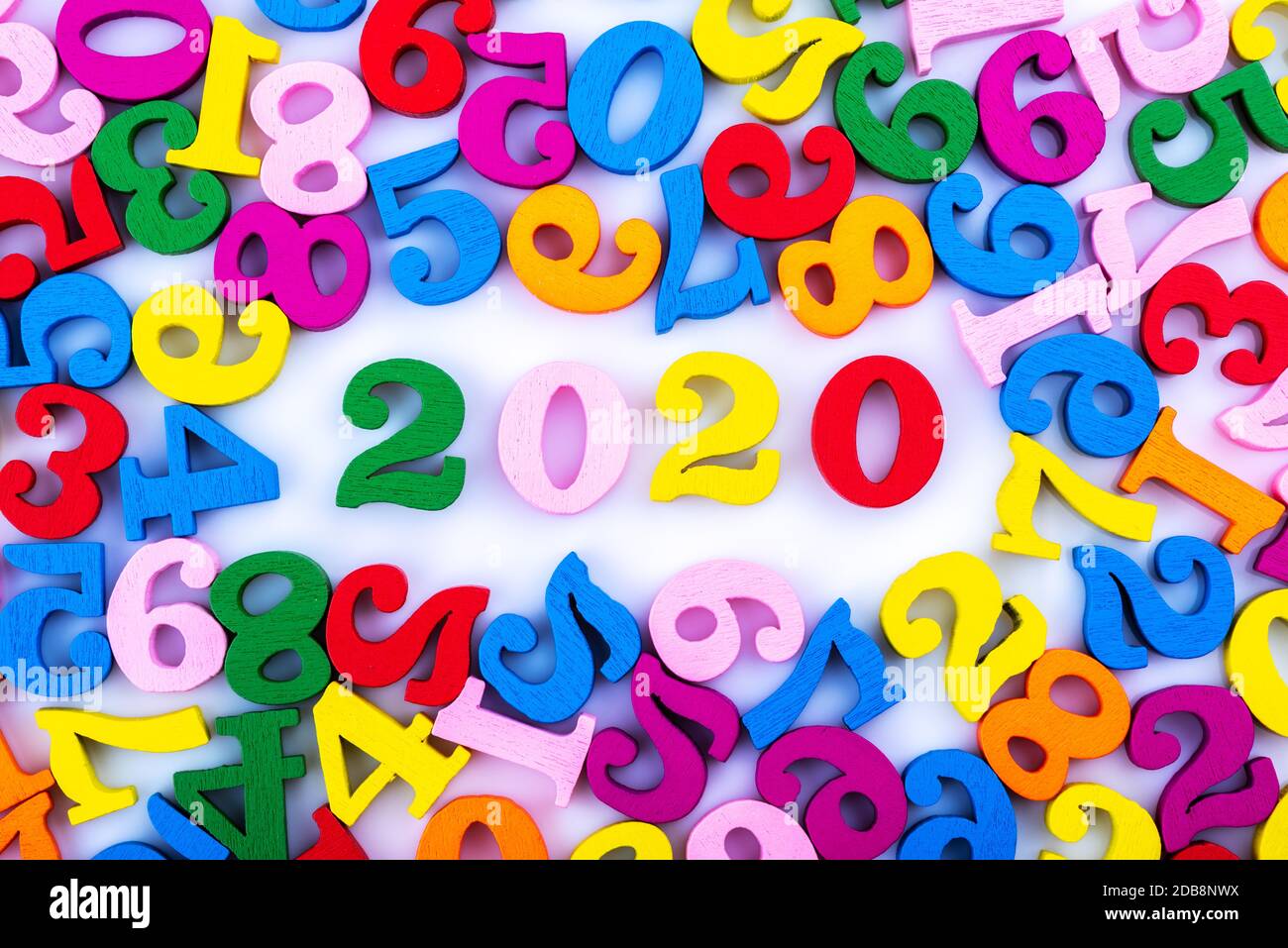 Scattered numbers hi-res stock photography and images - Alamy