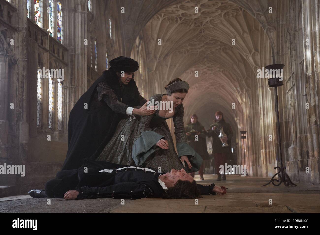 THE SPANISH PRINCESS, top from left: Andrew Buchan as Thomas More ...