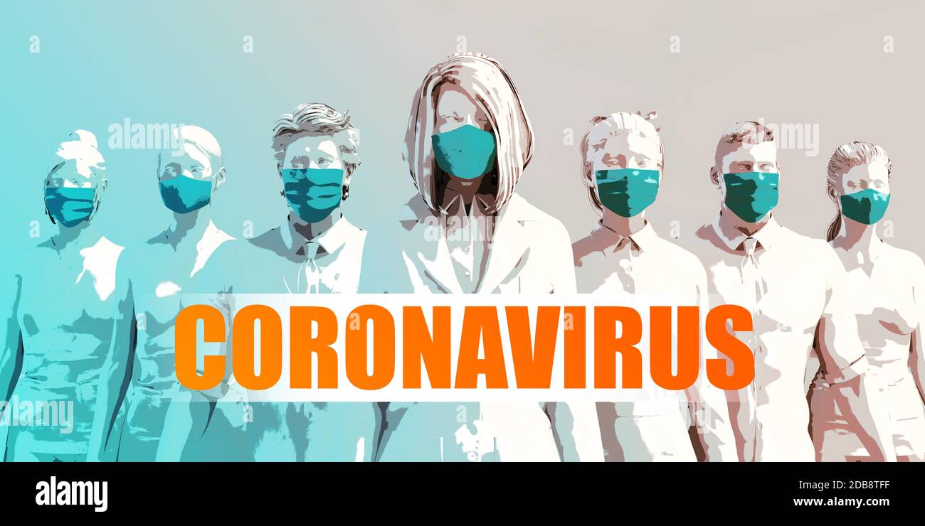 Medical Frontliners Facing Coronavirus Outbreak with Female Doctor ...
