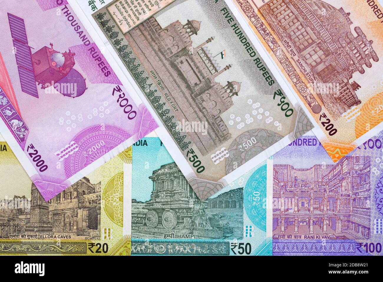 India rupee note hi-res stock photography and images - Alamy