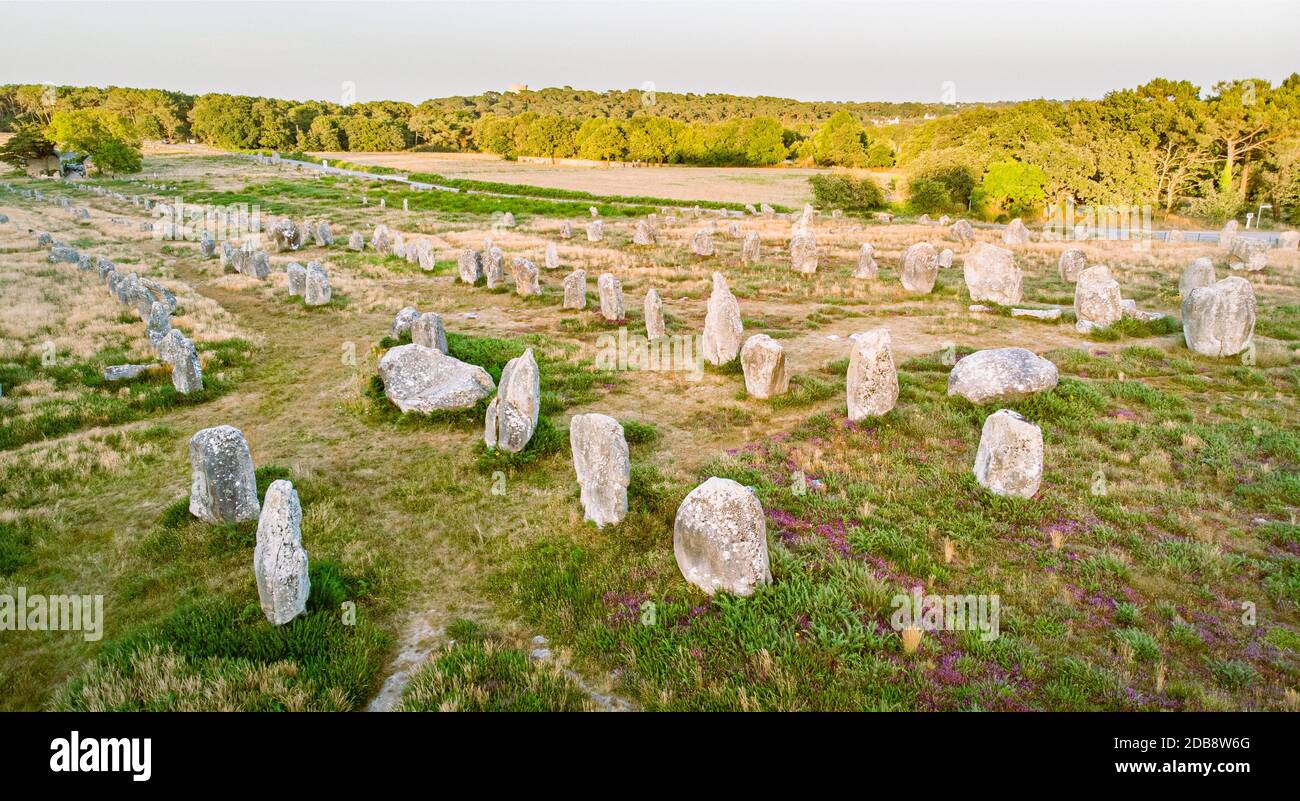 Carnac stones hi-res stock photography and images - Alamy