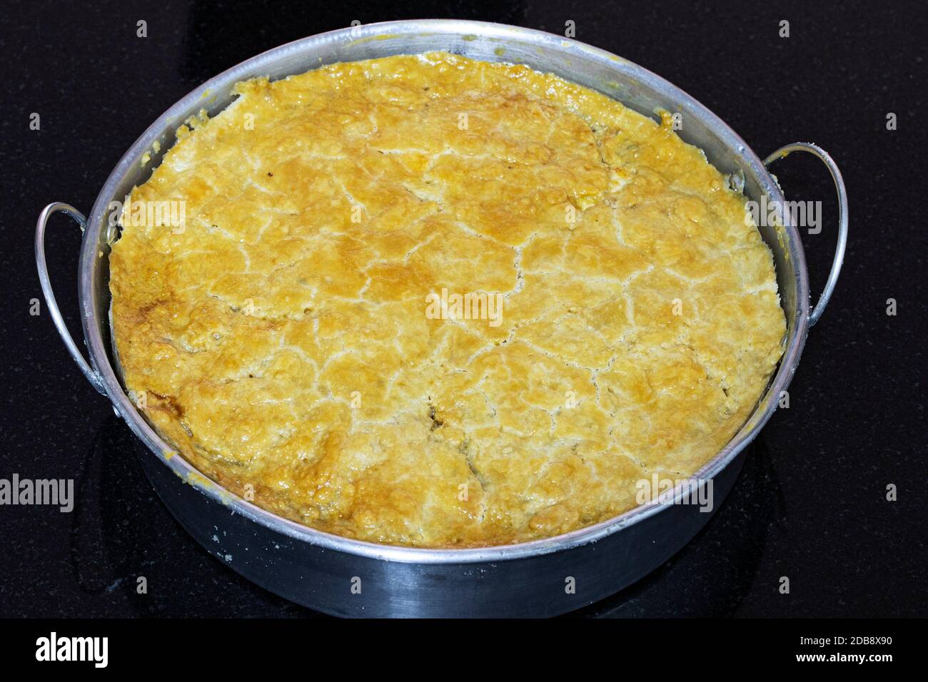 empada pie bakery baked snake food Stock Photo - Alamy