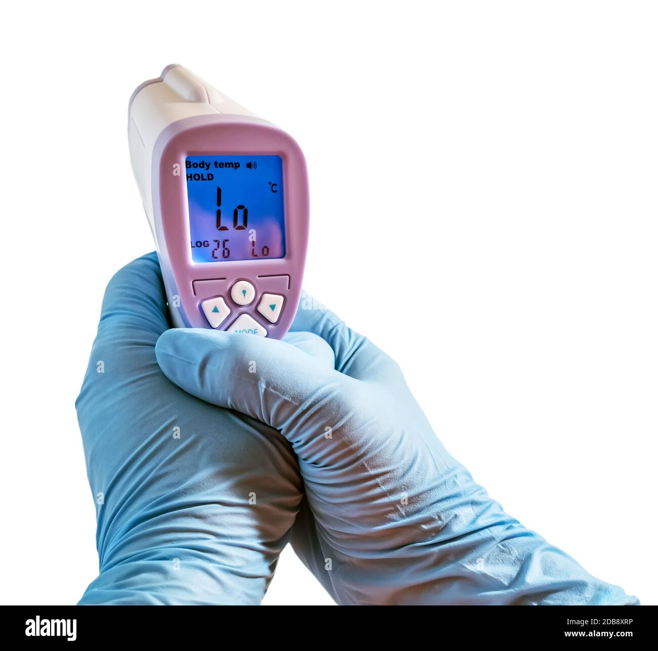 Thermometer Gun Isometric Medical Digital Non-Contact Infrared Sight ...