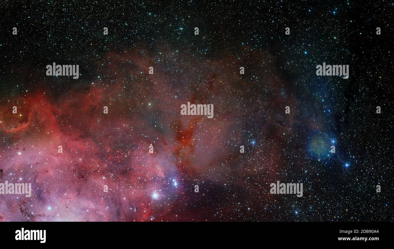 Hubble views galaxy and nebula. Elements of this image furnished by ...