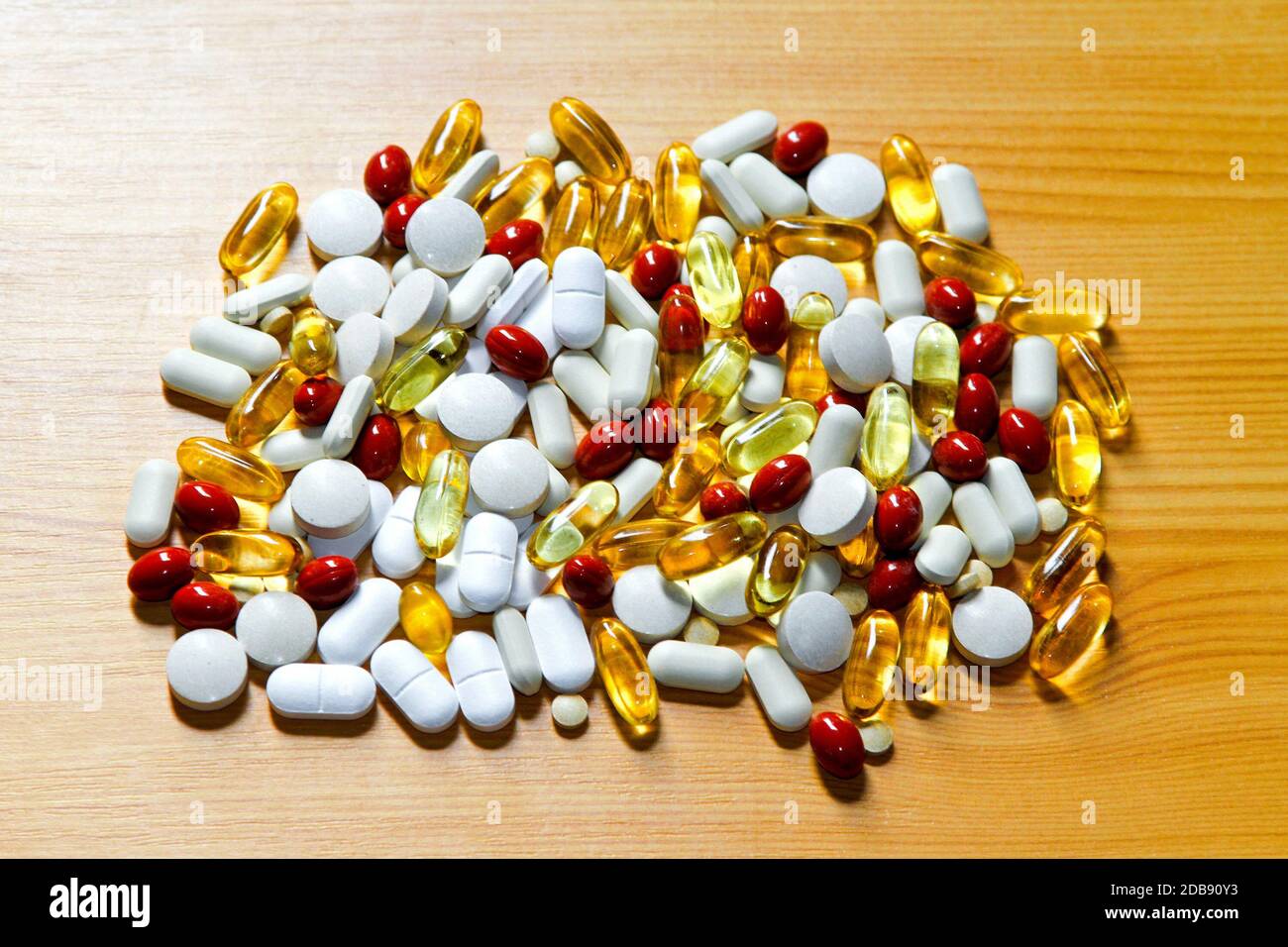 Bunch of various drug pills capsules and tablets Stock Photo - Alamy