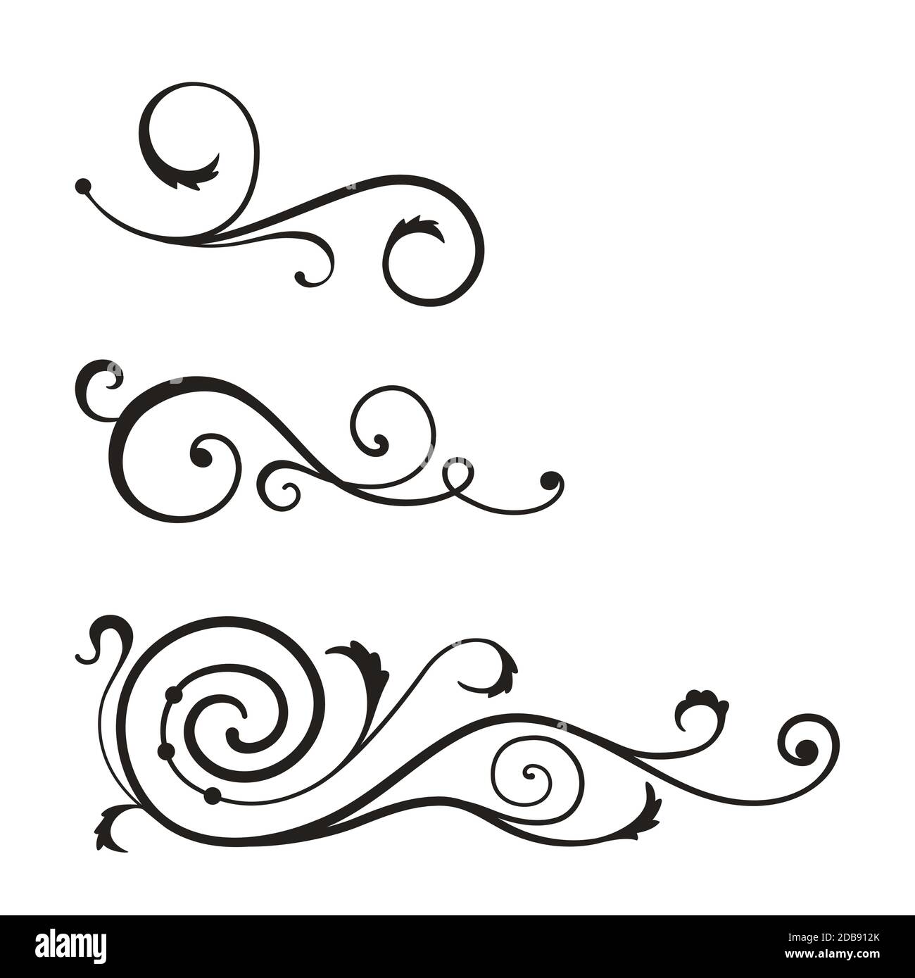 Vector swirl Cut Out Stock Images & Pictures - Alamy