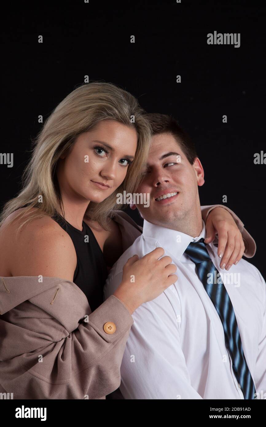 Romantic couple together Stock Photo - Alamy