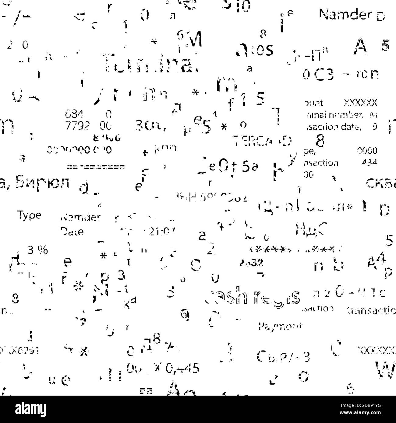 Numbers pattern abstract Stock Vector Images - Alamy