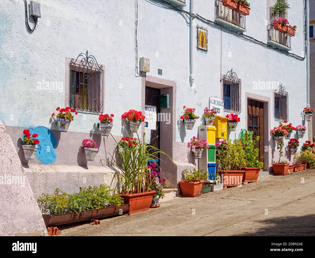 Albergue Virgen de Guadalupe in the old part of the village - Ciruena ...