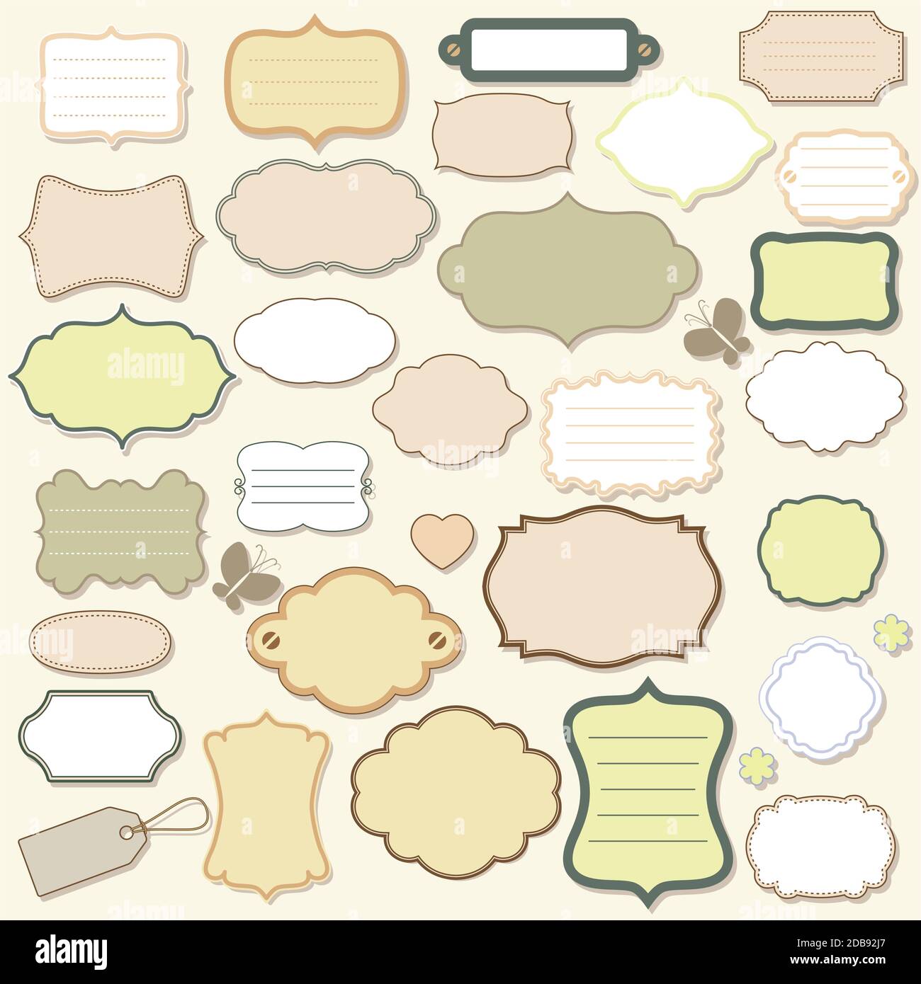 Vector tags for design Stock Vector Image & Art - Alamy