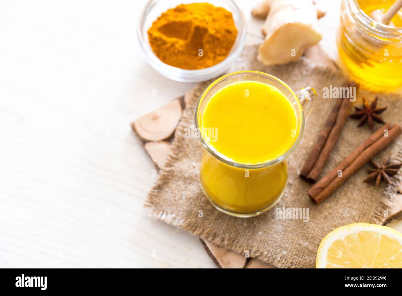 Haldi tea hi-res stock photography and images - Alamy