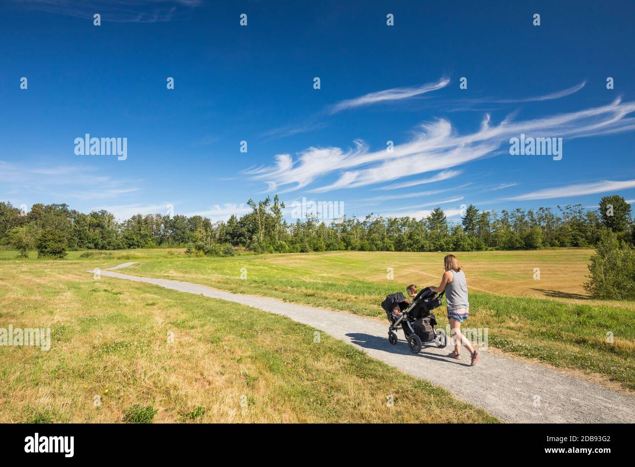 Double stroller hi-res stock photography and images - Alamy