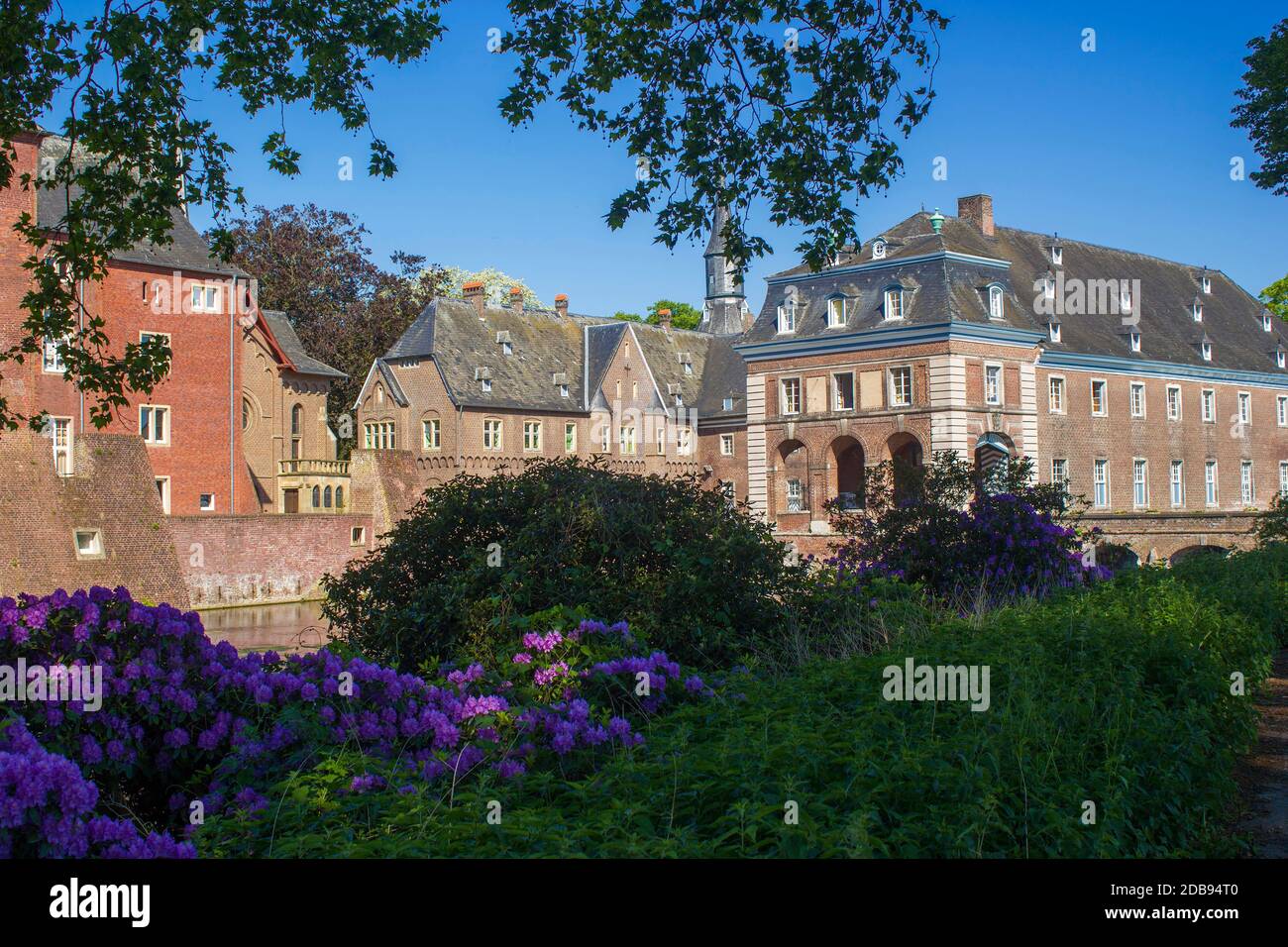 Water Castle Wissen in Germany Stock Photo - Alamy