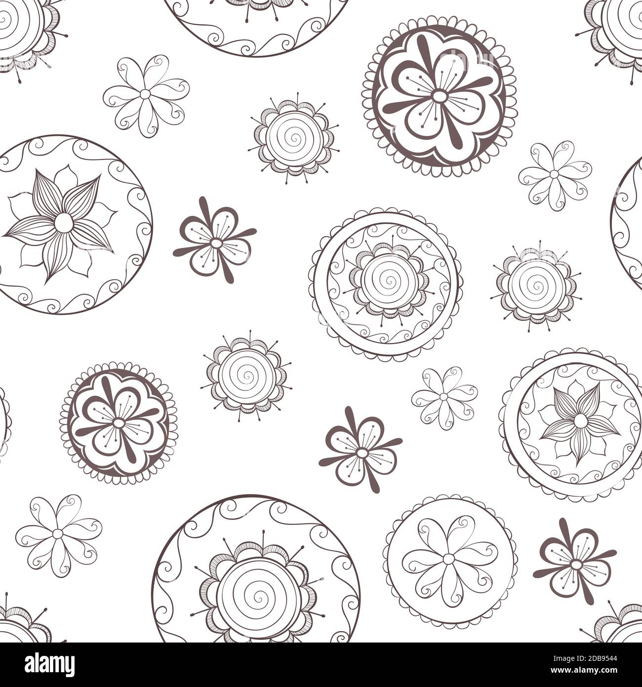 Circle decor Stock Vector Images - Alamy