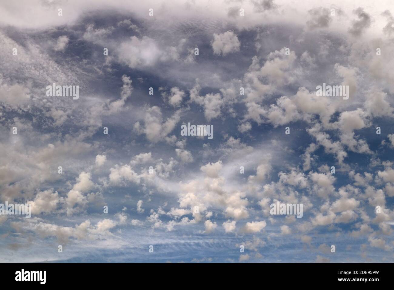 Clouds on the sky - floating clouds Stock Photo - Alamy