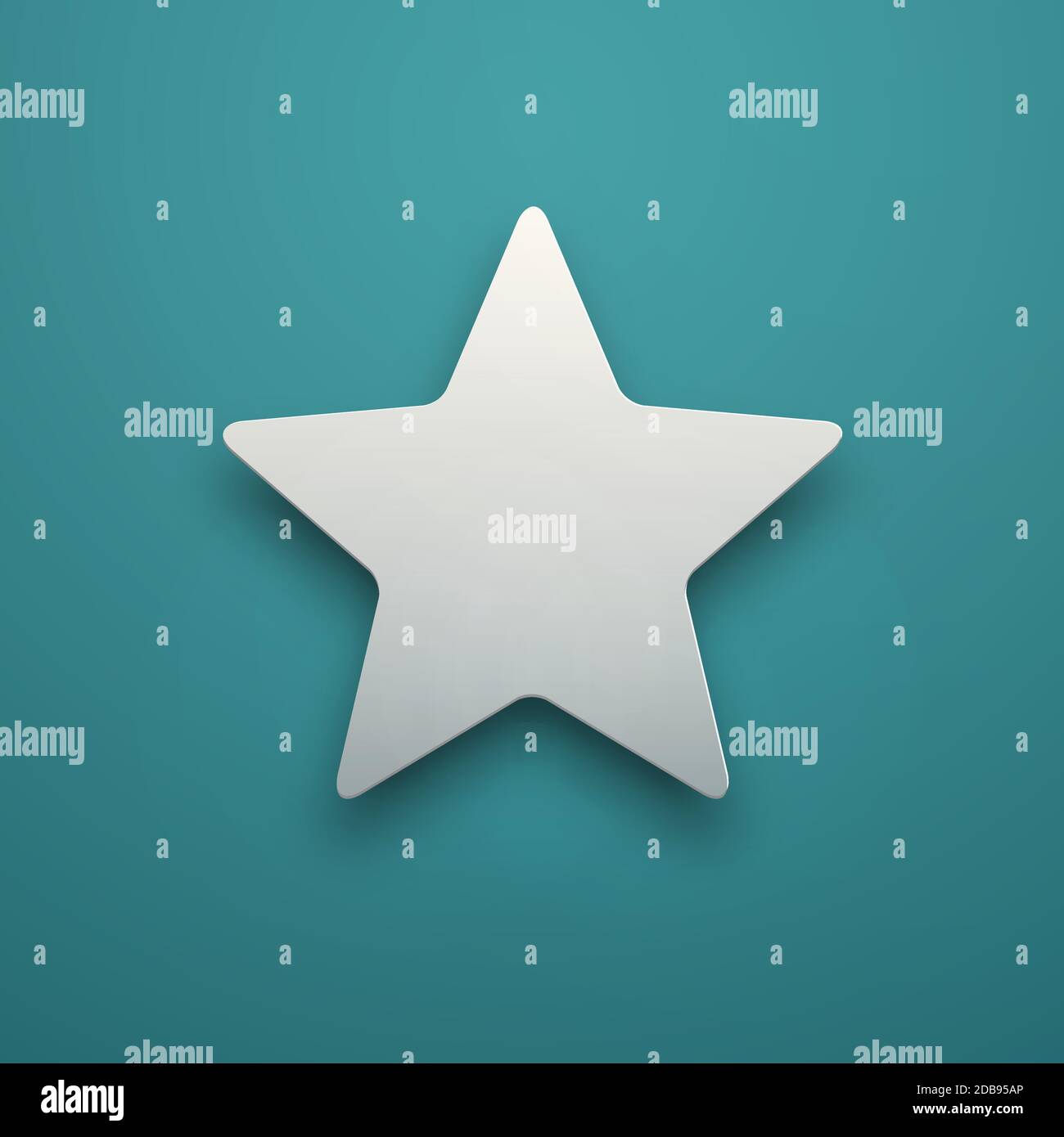 White simple star Stock Vector Image & Art - Alamy