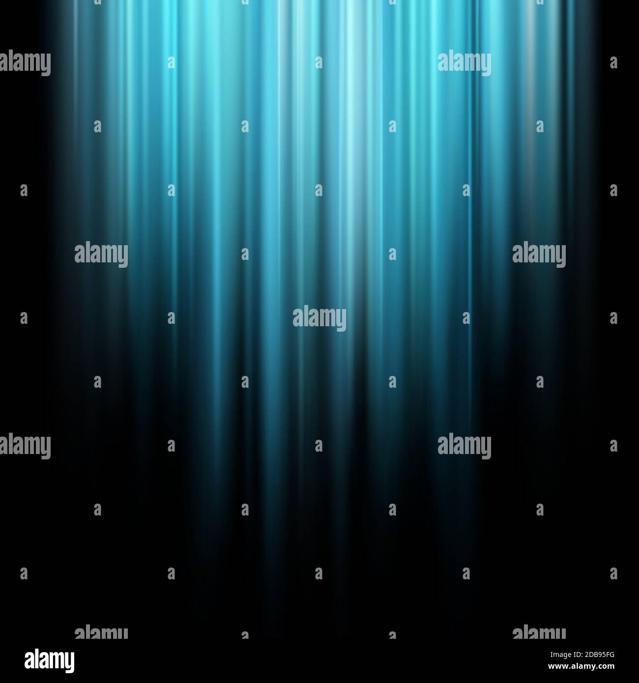Abstract blue magic light rays over dark background. EPS 10 vector file ...
