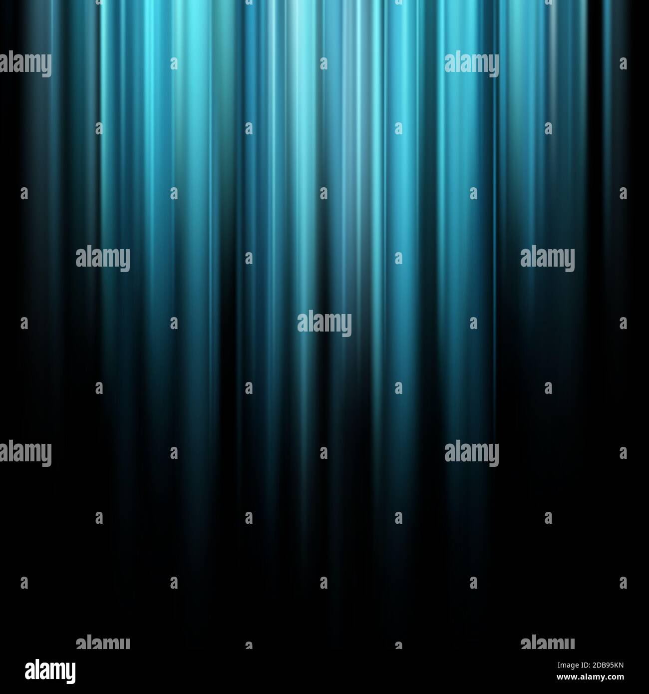 Abstract blue magic light rays over dark background. EPS 10 vector file ...