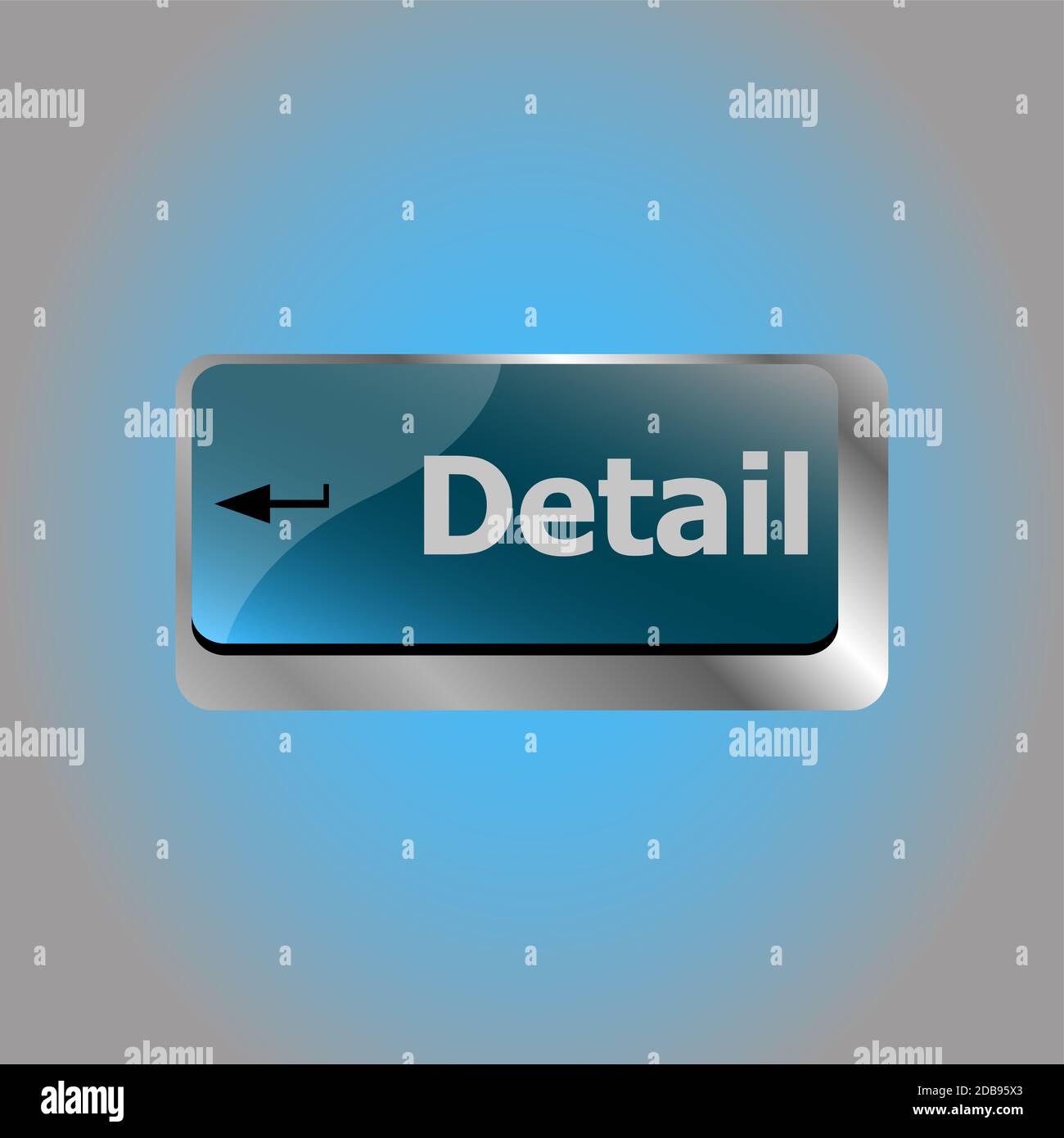 Detail of the keyboard with color key Detail Stock Photo - Alamy