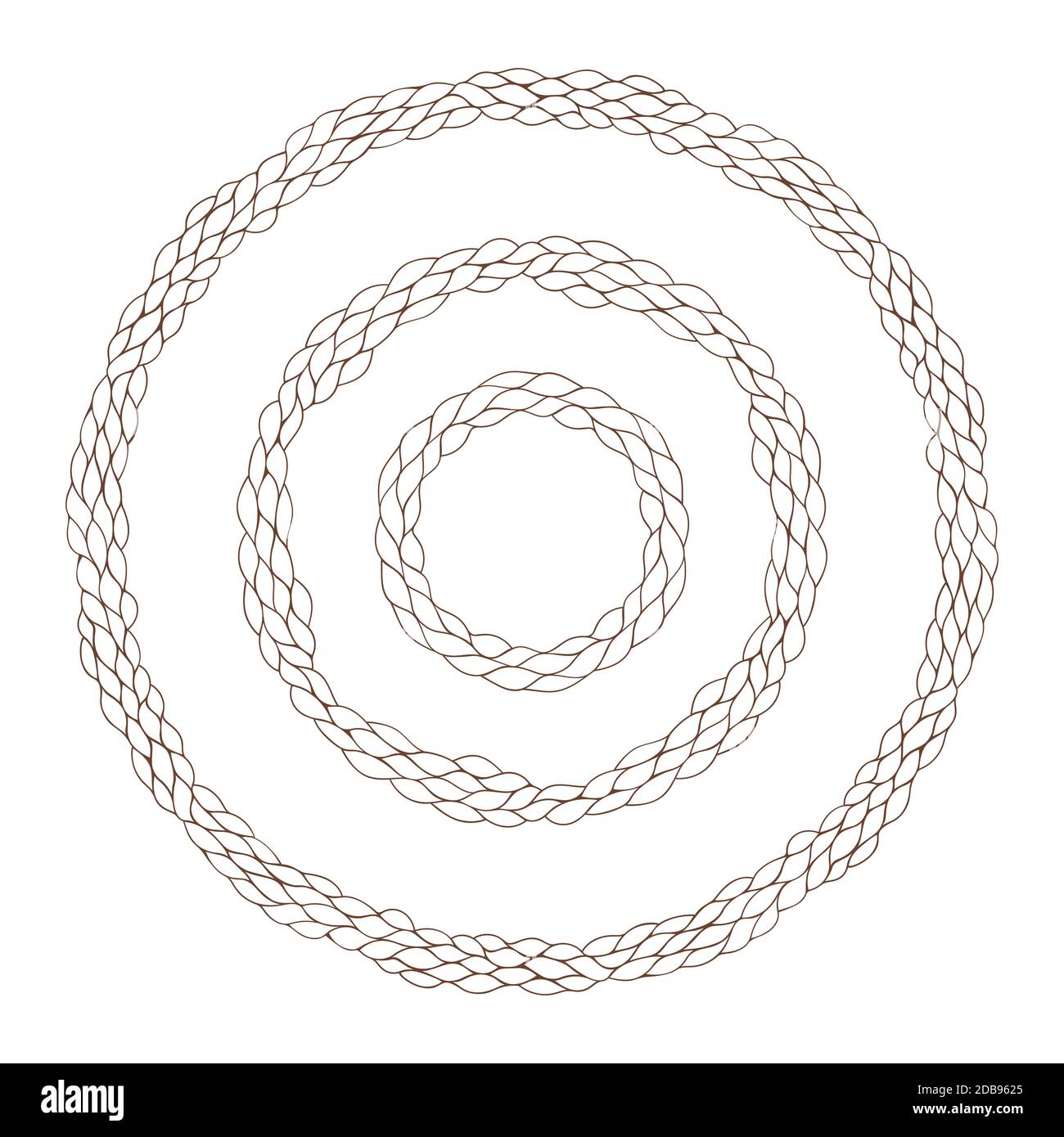 Round circle frame from Stock Vector Images - Alamy