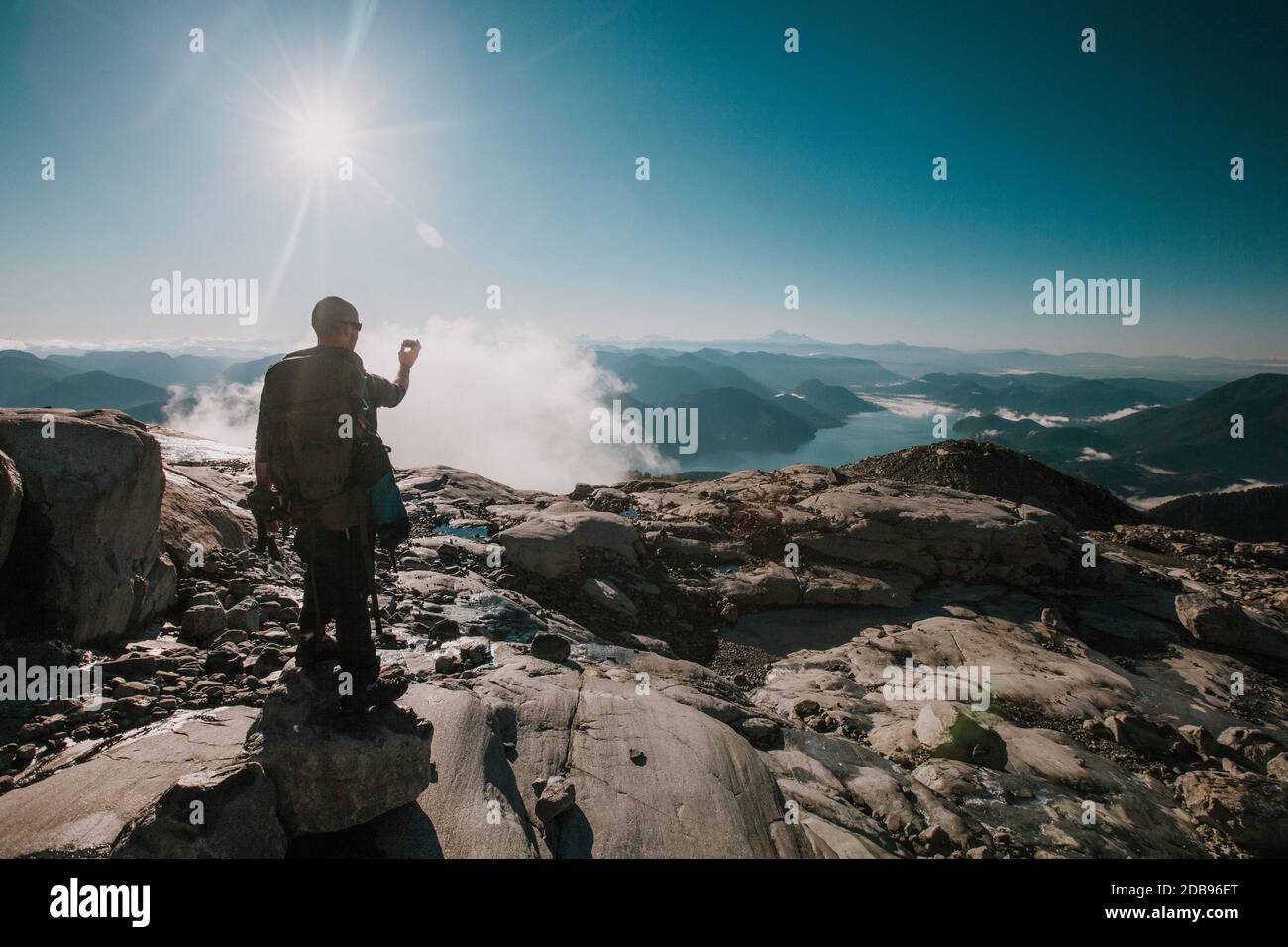 Backpacker captures video of the view from Mount Robbie Reid, British ...