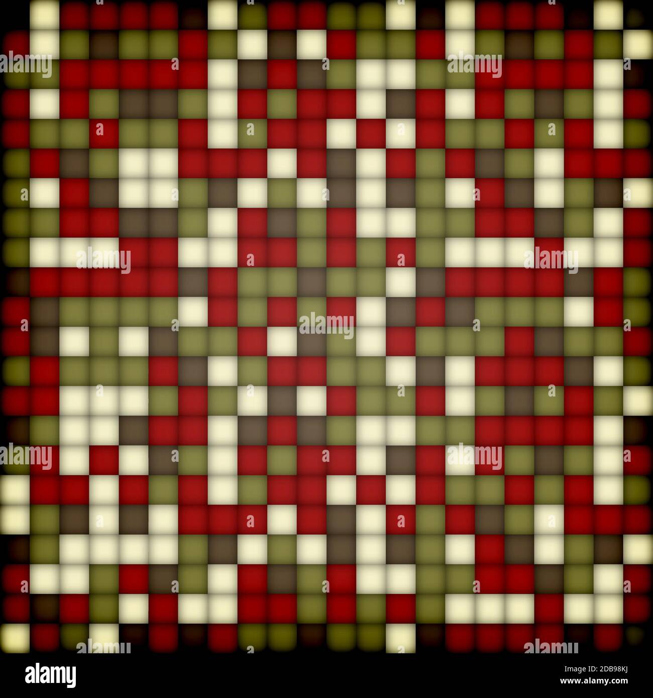 Abstract colorful background made of squares. Christmas colors Stock ...