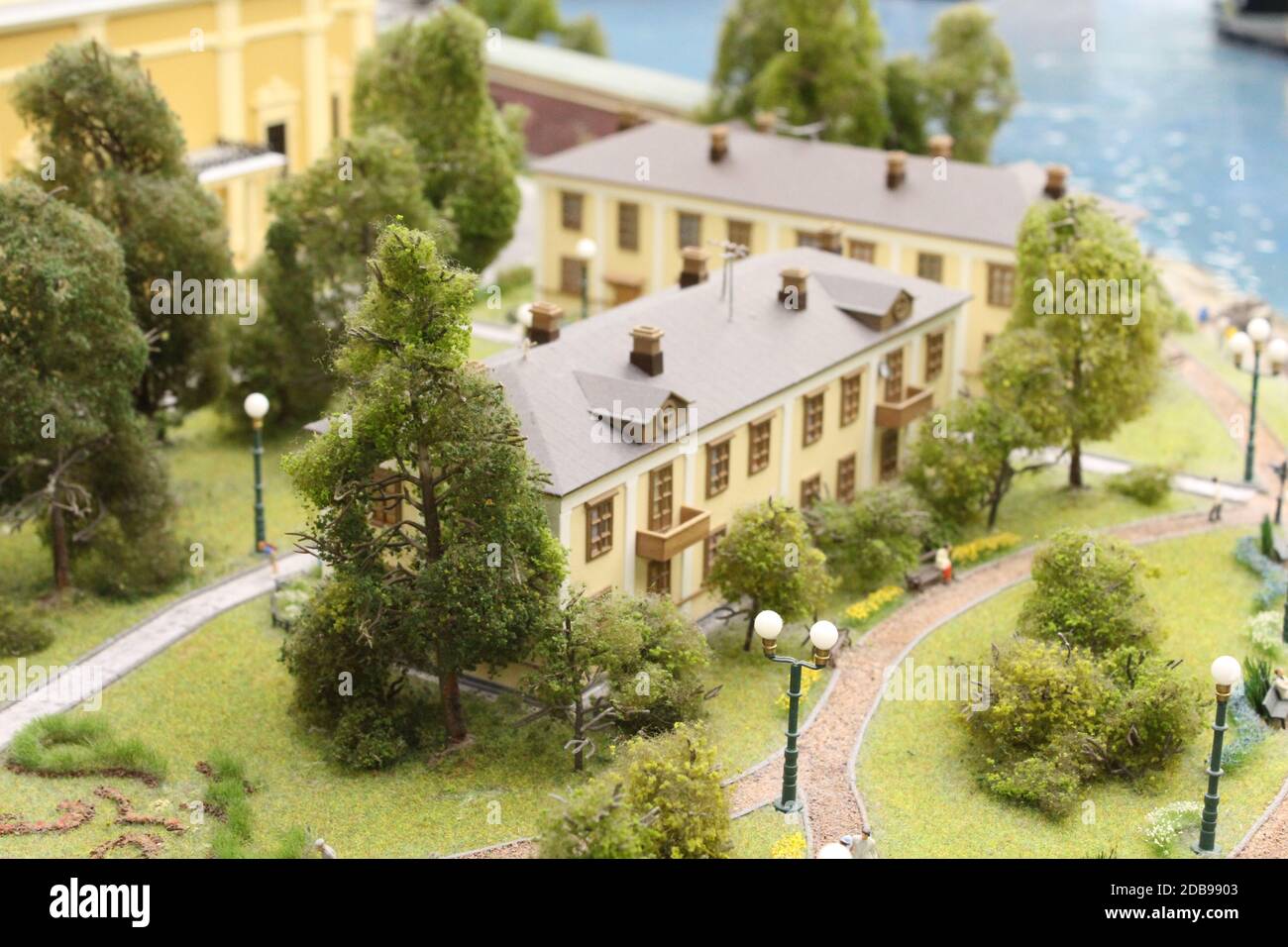 Saint Petersburg, Russia - july 23, 2019: The exhibition of Grand maket ...