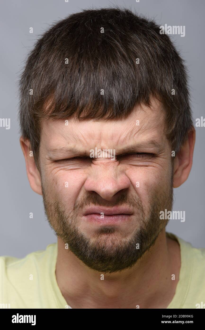 Disgust face expressions hi-res stock photography and images - Alamy