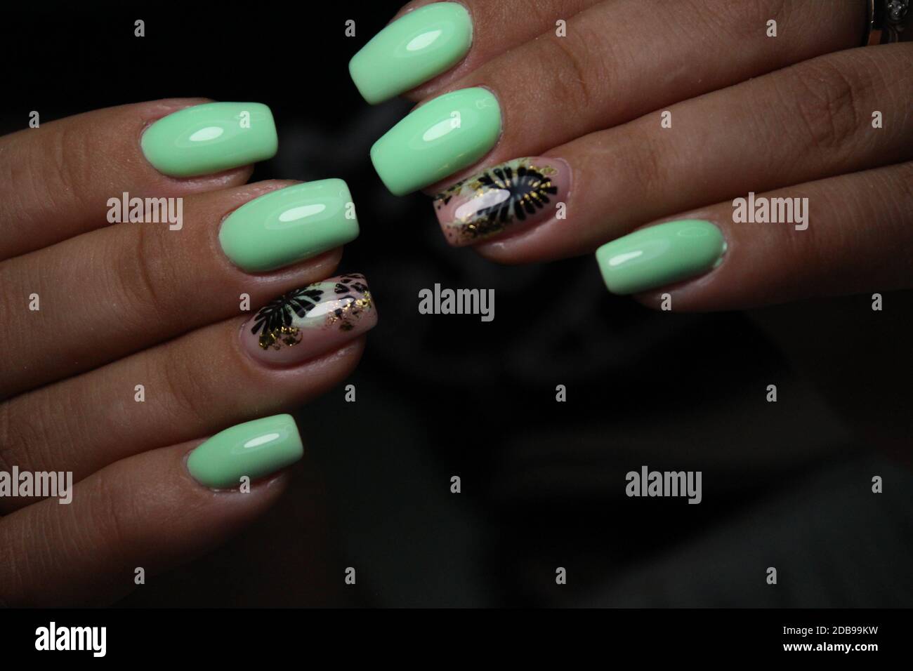 Awesome nails and beautiful clean manicure. Nails are natural. Manicure ...