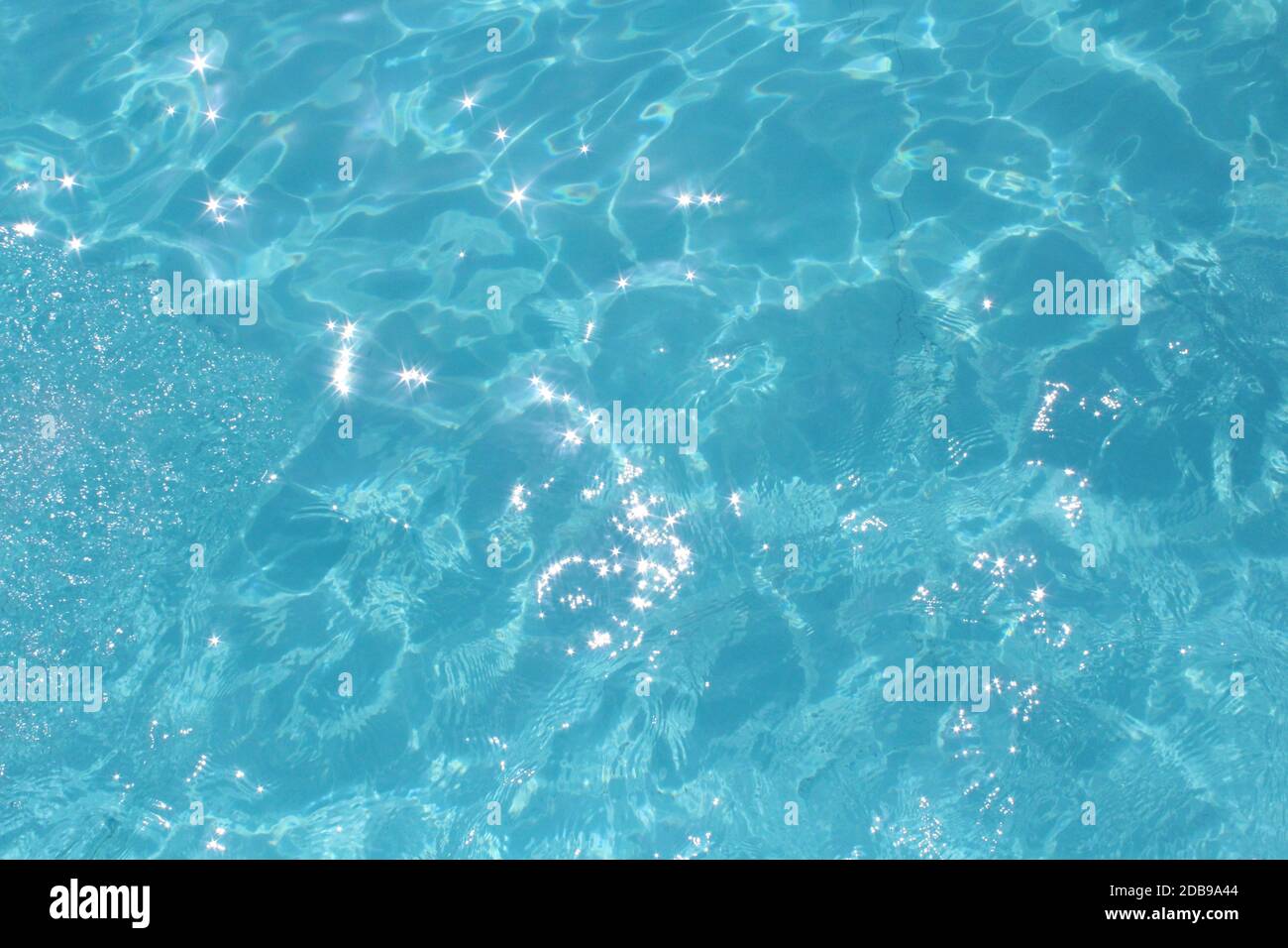Transparent, clean water in the hotel pool Stock Photo - Alamy
